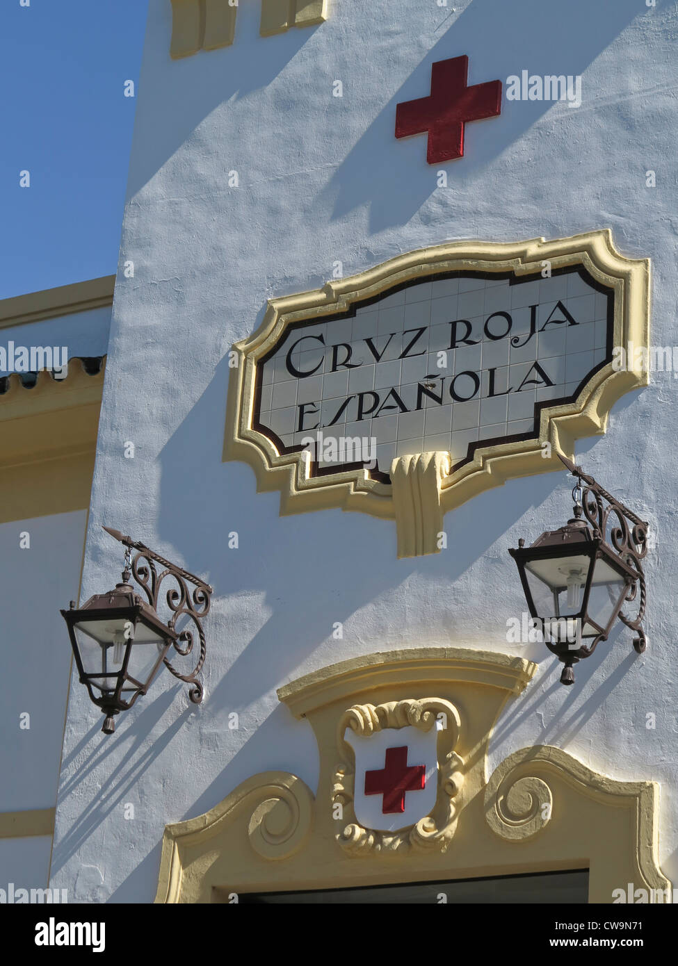 The HQ of the Spanish Red Cross in the historical Juderia district of ...