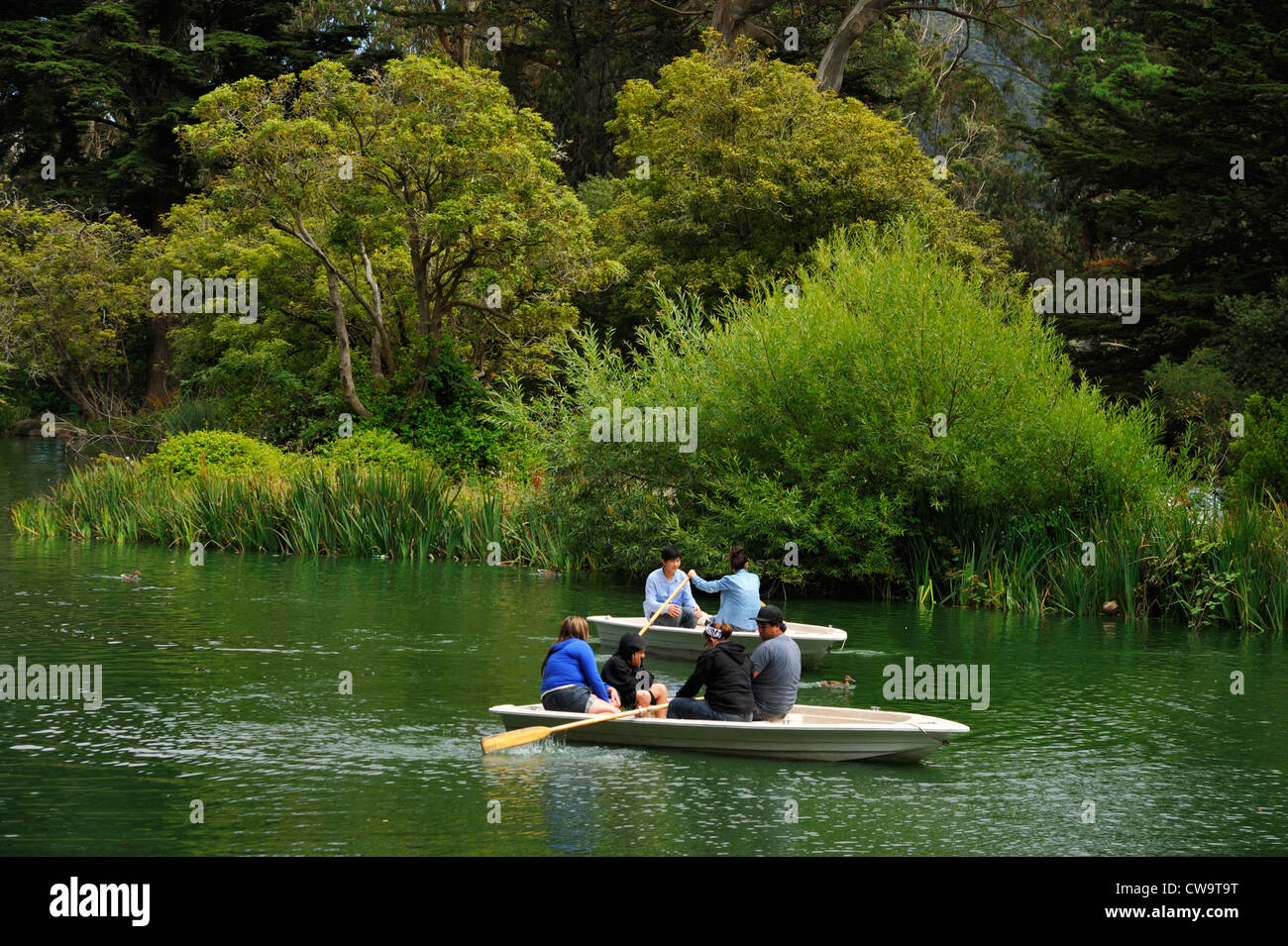 Stow lake at Golden Gate Park, San Francisco CA Stock Photo - Alamy