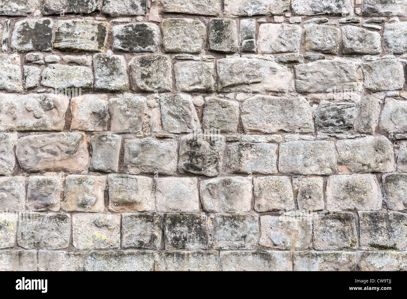 Old medieval wall made from big stone Stock Photo - Alamy
