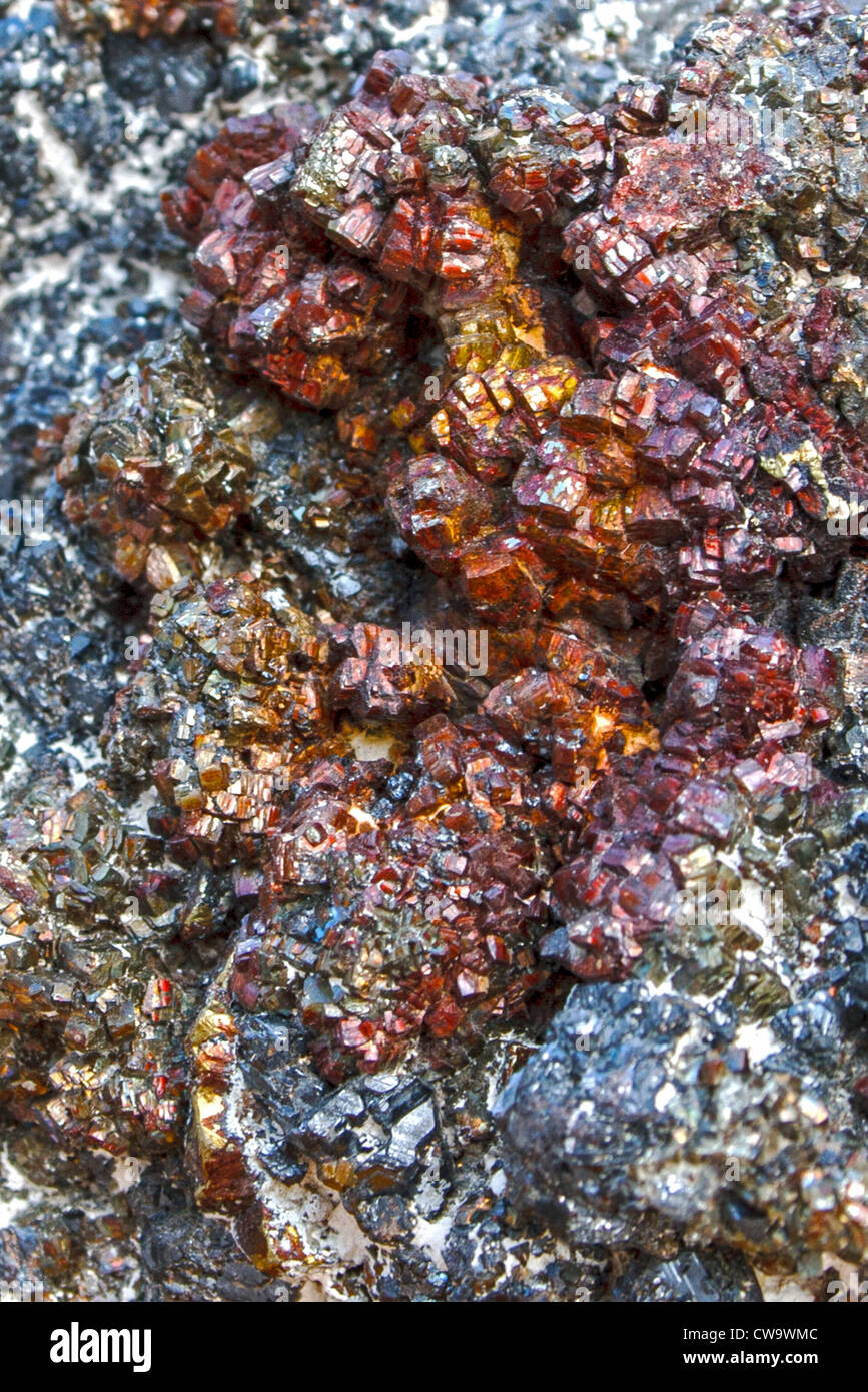 Mineral crystals in various structures hi-res stock photography and ...