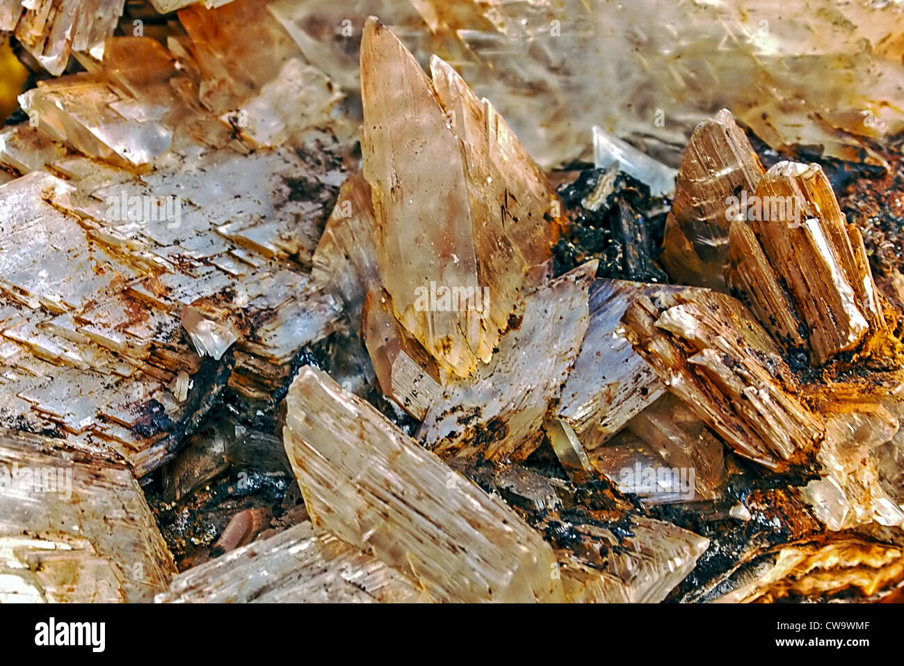 Mineral crystals and stones in various structures Stock Photo - Alamy