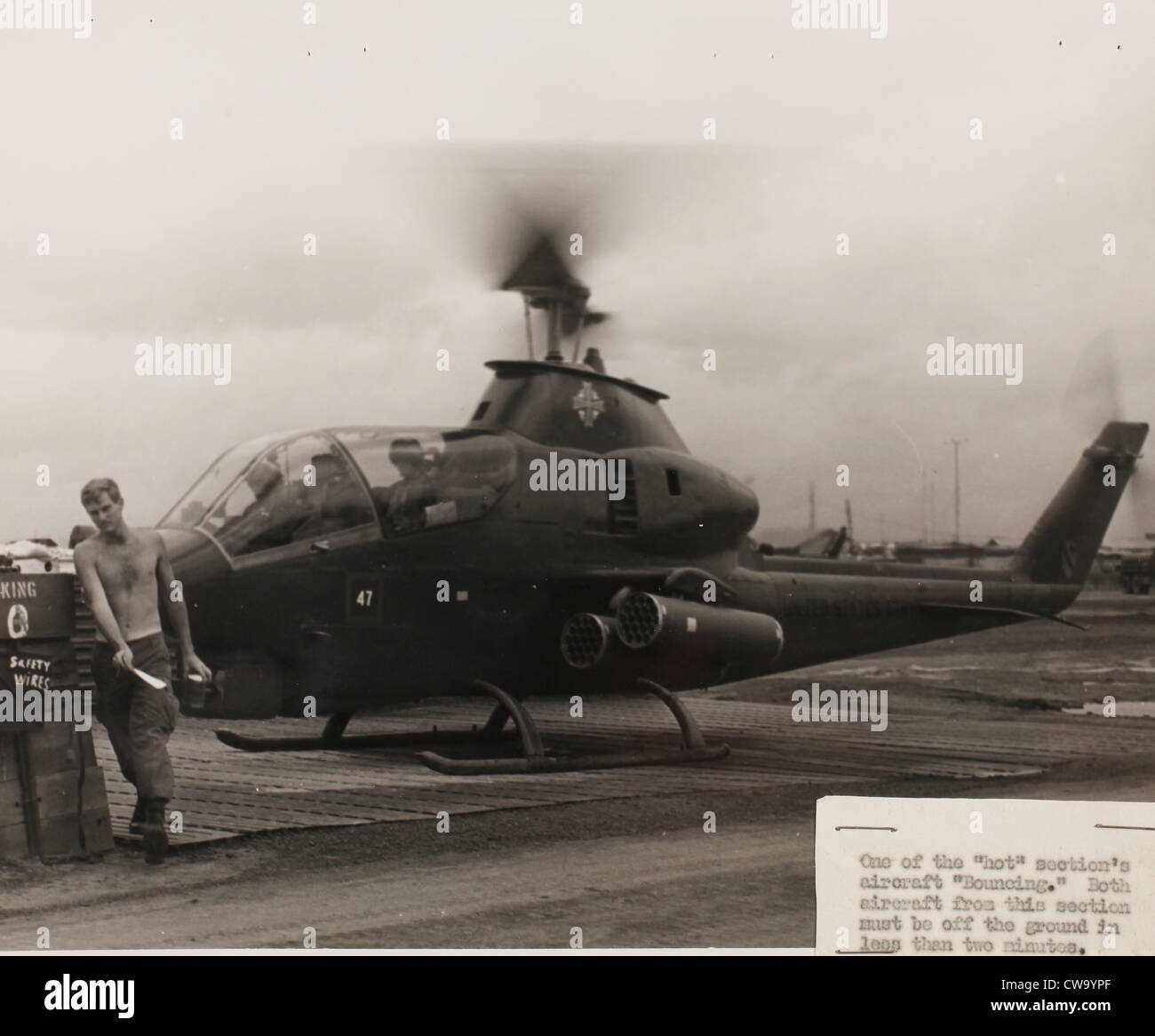 2/20th Aerial Rocket Artillery Blue Max, 1st Cavalry Division huey ...