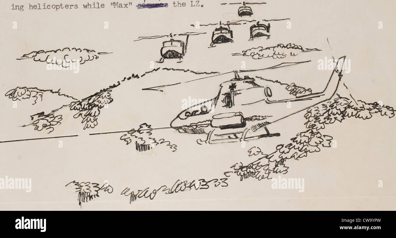 2/20th Aerial Rocket Artillery Blue Max, 1st Cavalry Division huey ...