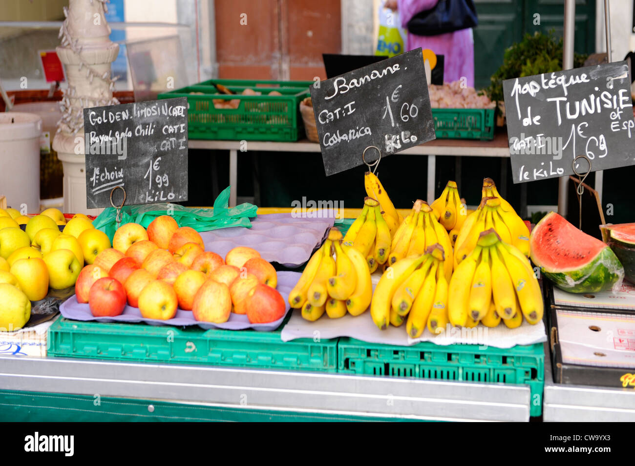 Fruits Vegetables Display market Toulon France French Riviera ...