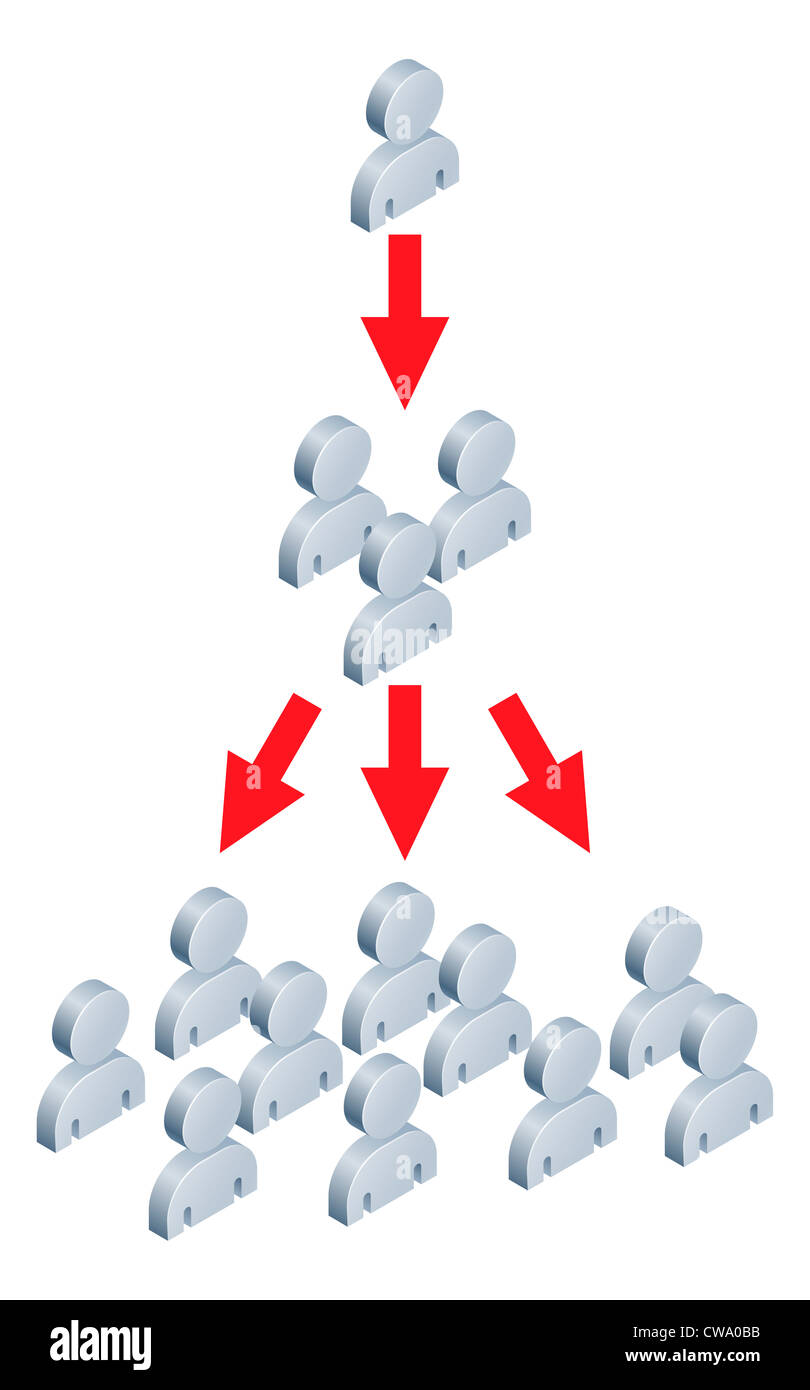 Spreading of information Cut Out Stock Images & Pictures - Alamy