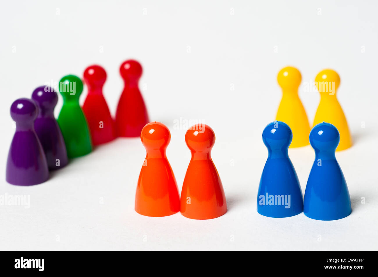 Odd one out Stock Photo - Alamy