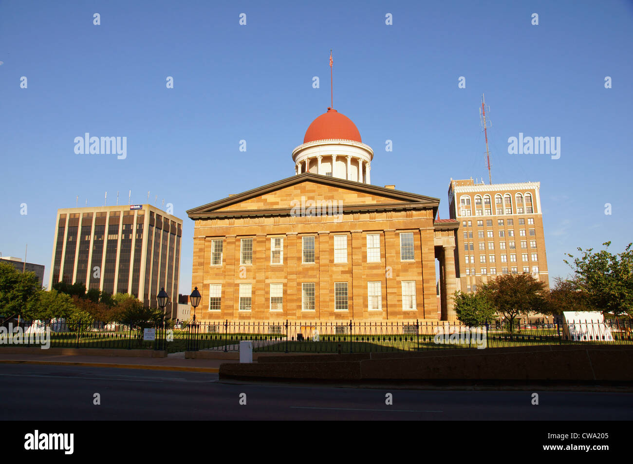Old state capitol springfield illinois hi-res stock photography and ...