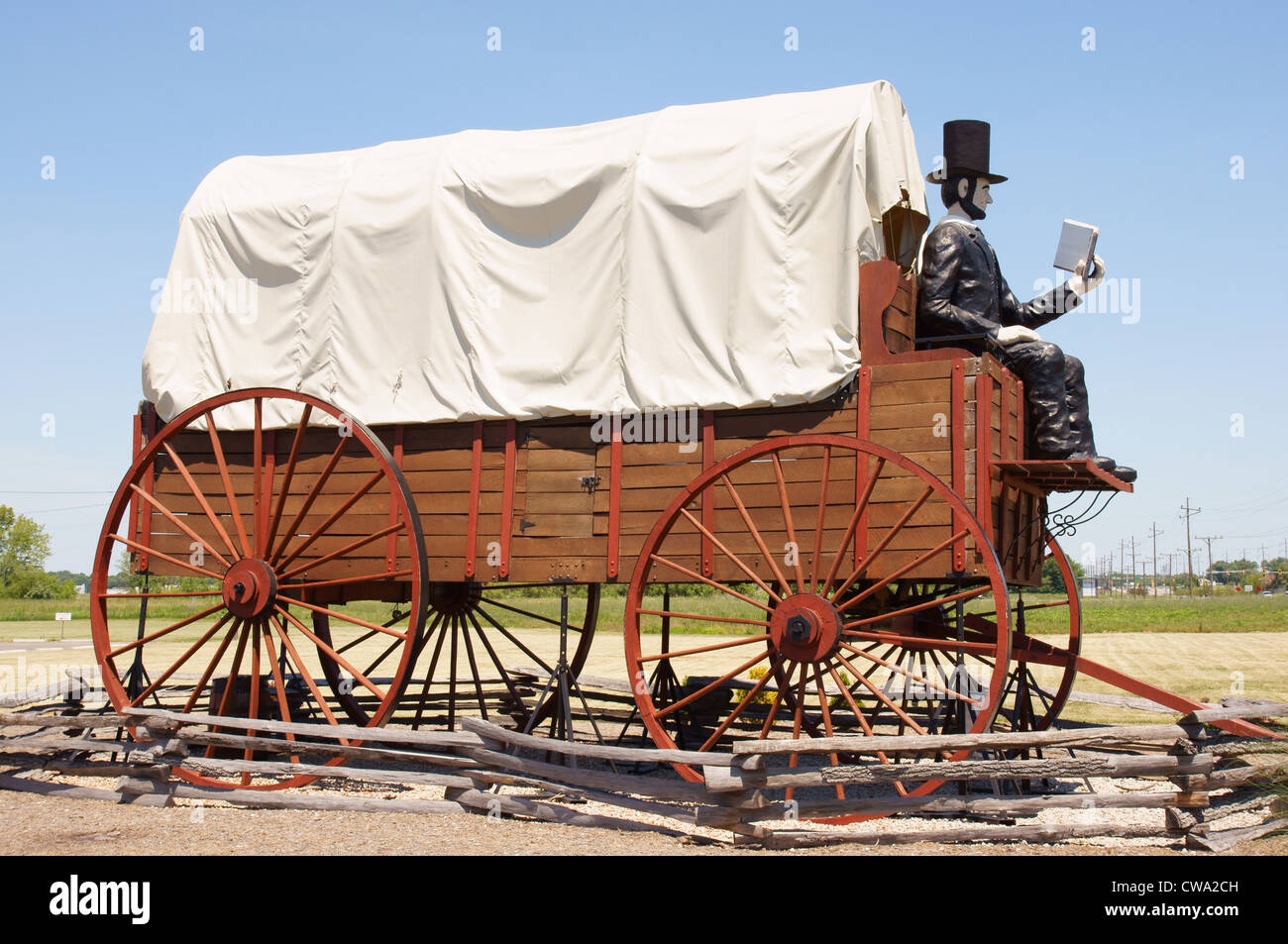 Largest covered wagon in world hi-res stock photography and images - Alamy