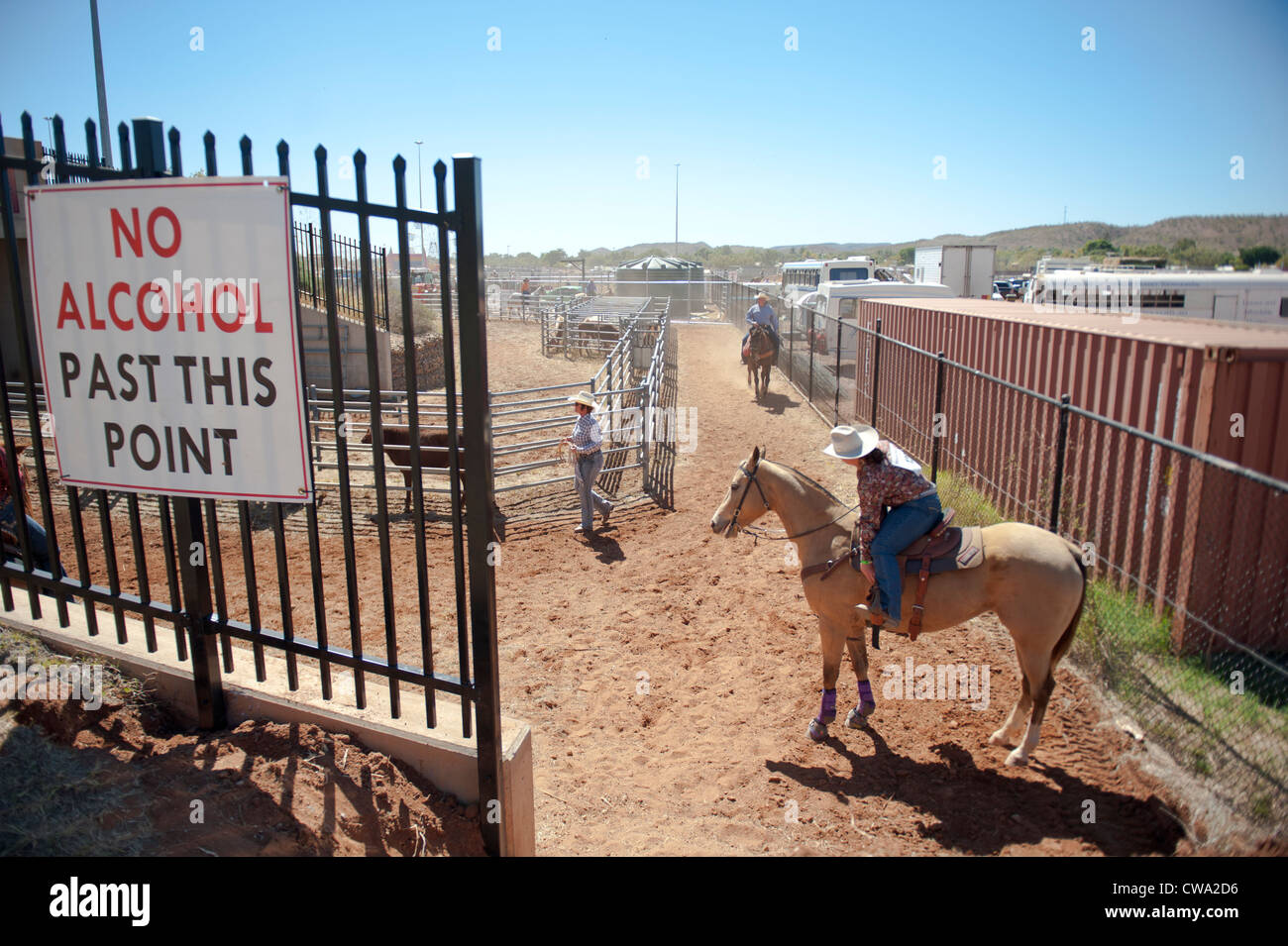 Australia outback horses High Resolution Stock Photography and Images ...