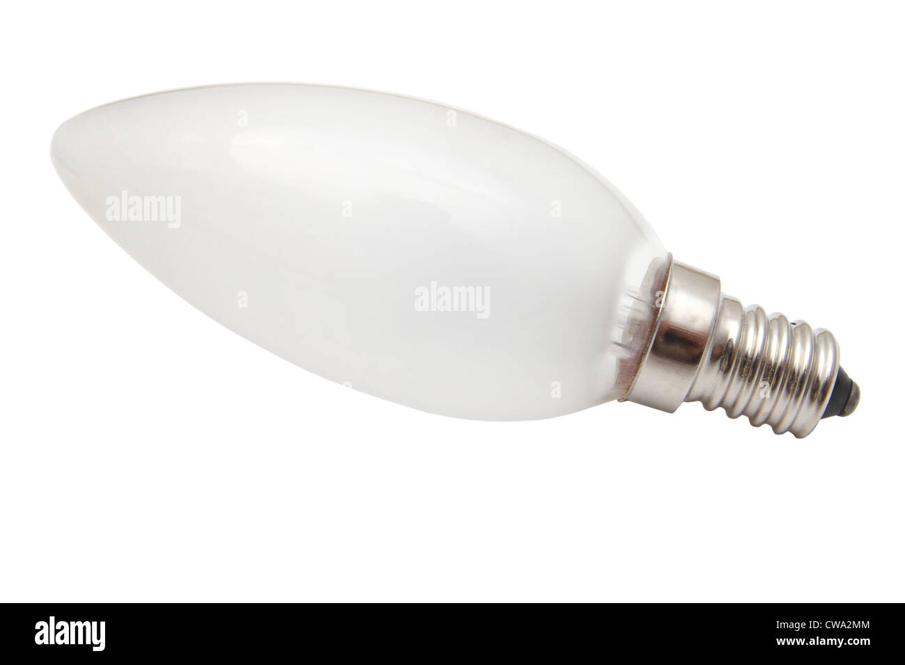 Bulb icon on background Cut Out Stock Images & Pictures - Alamy