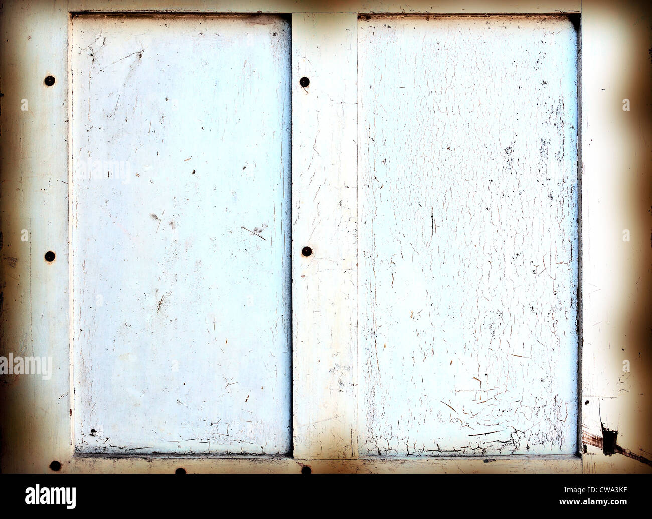Rustic Background - old painted Burnt double frame Stock Photo - Alamy