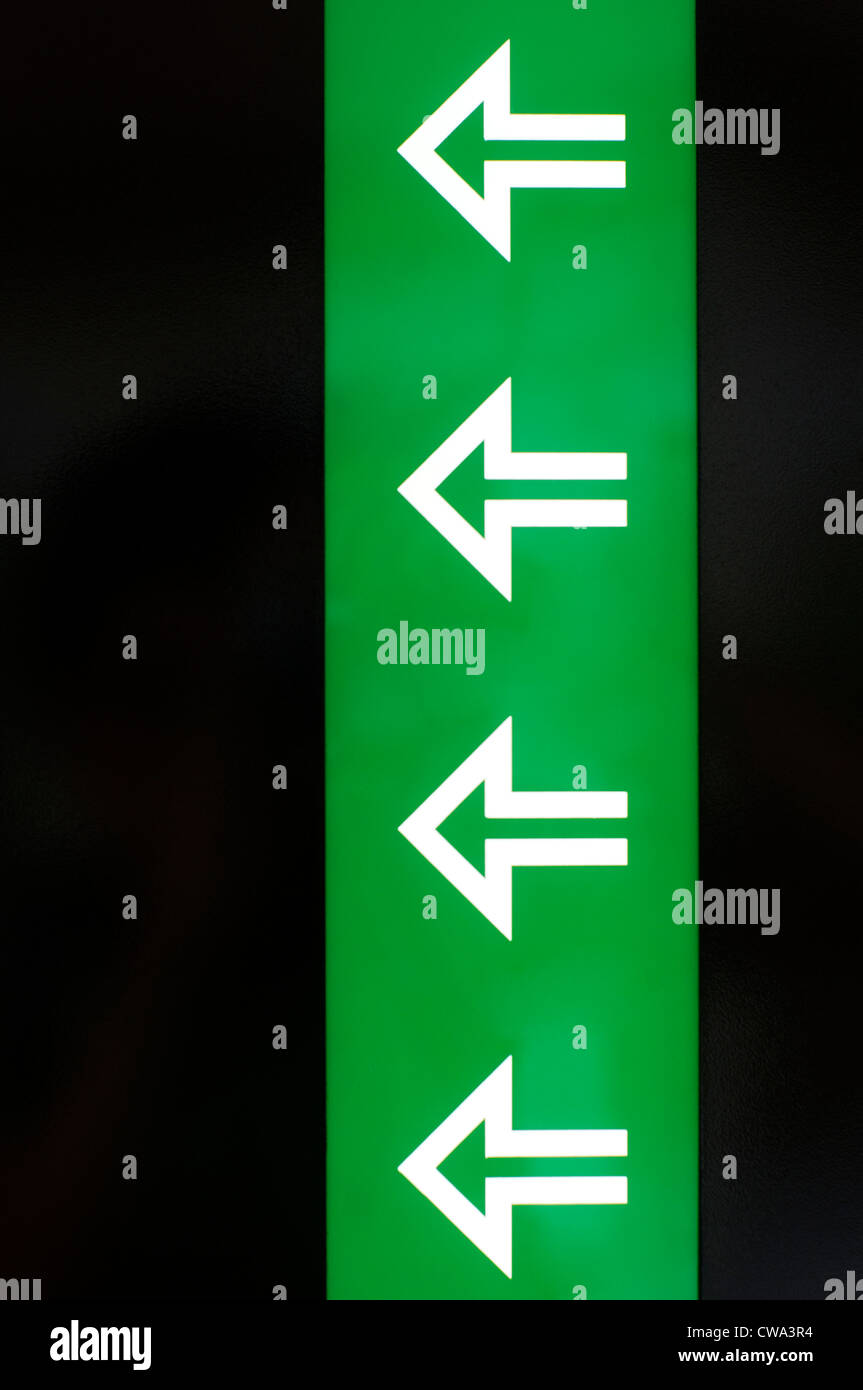 arrow signs of same direction, for concept of similarity, following ...