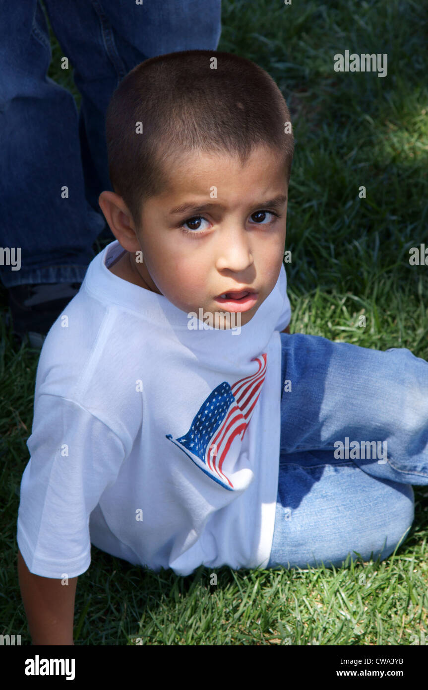 child kid boy american flag tshirt las vegas new mexico hispanic latino ...