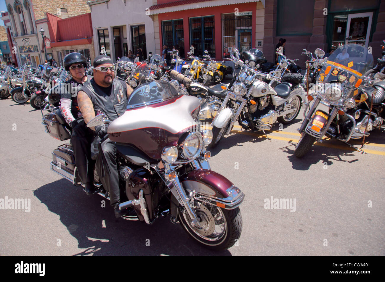 Motorcycle club outing hi-res stock photography and images - Alamy