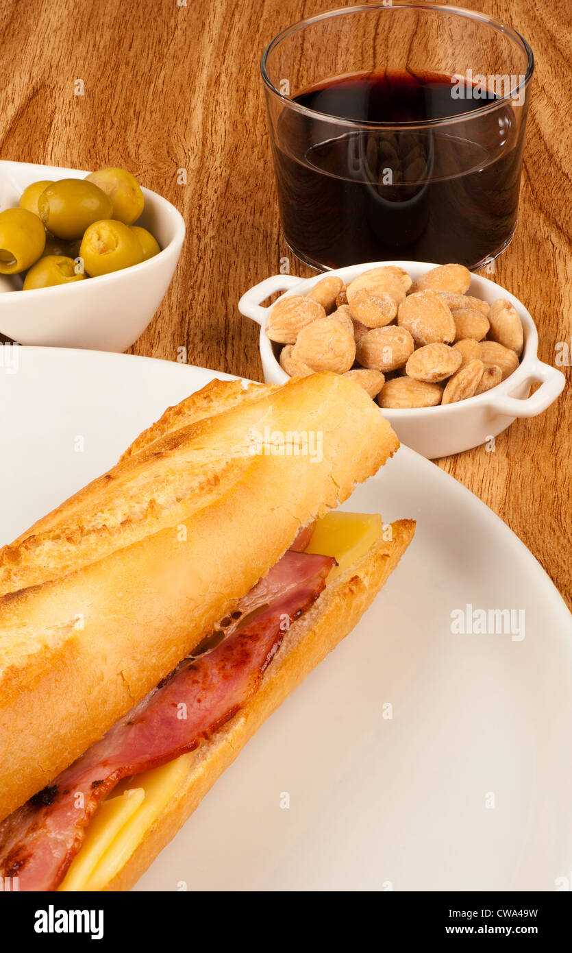 Bocadillo wine hi-res stock photography and images - Alamy