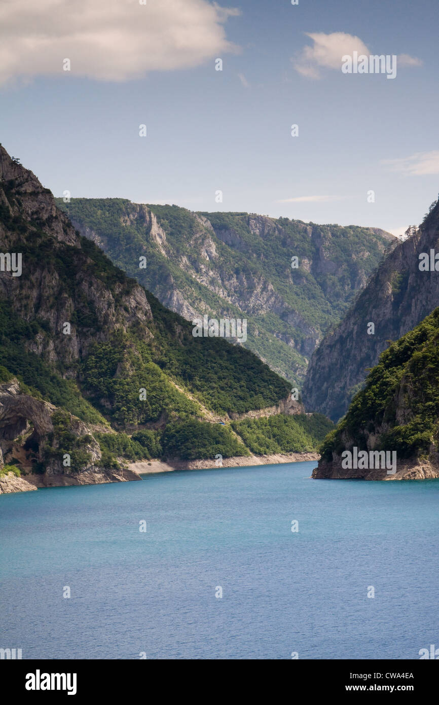 Piva canyon, Montenegro Stock Photo - Alamy