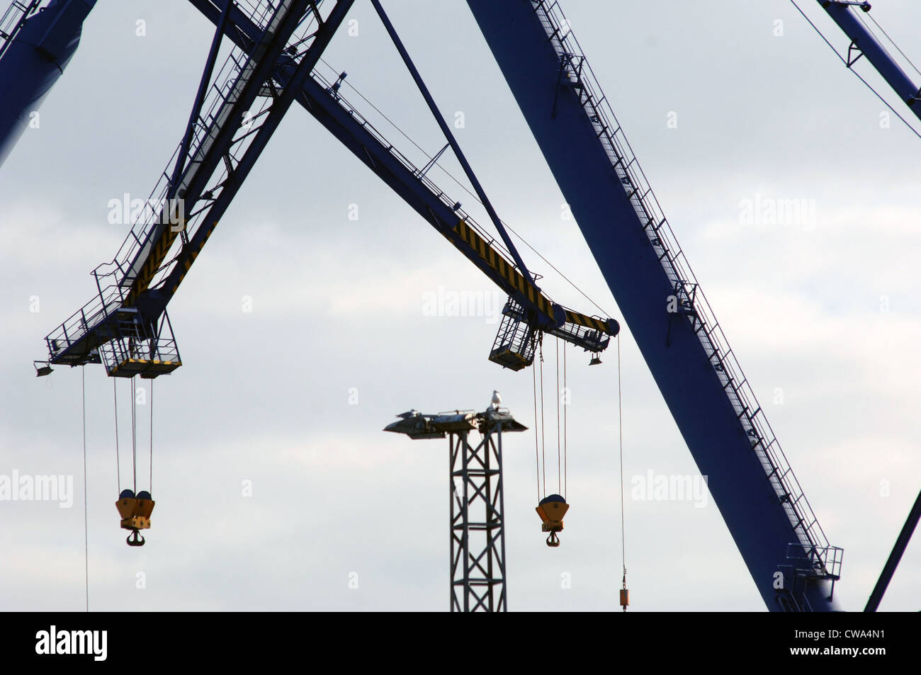 Detail of a crane Stock Photo - Alamy