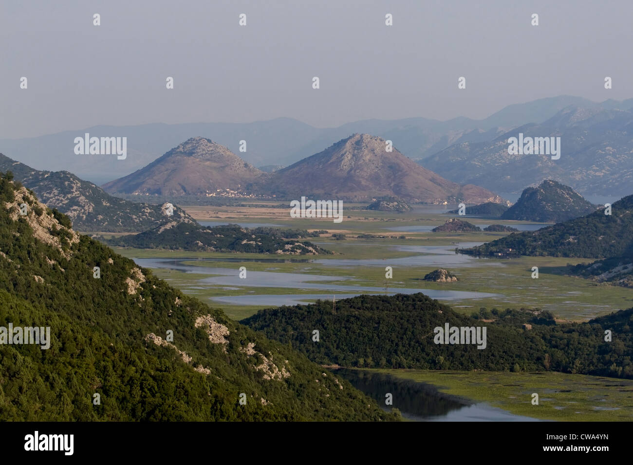 Shkoder Lake, Montenegro Stock Photo - Alamy