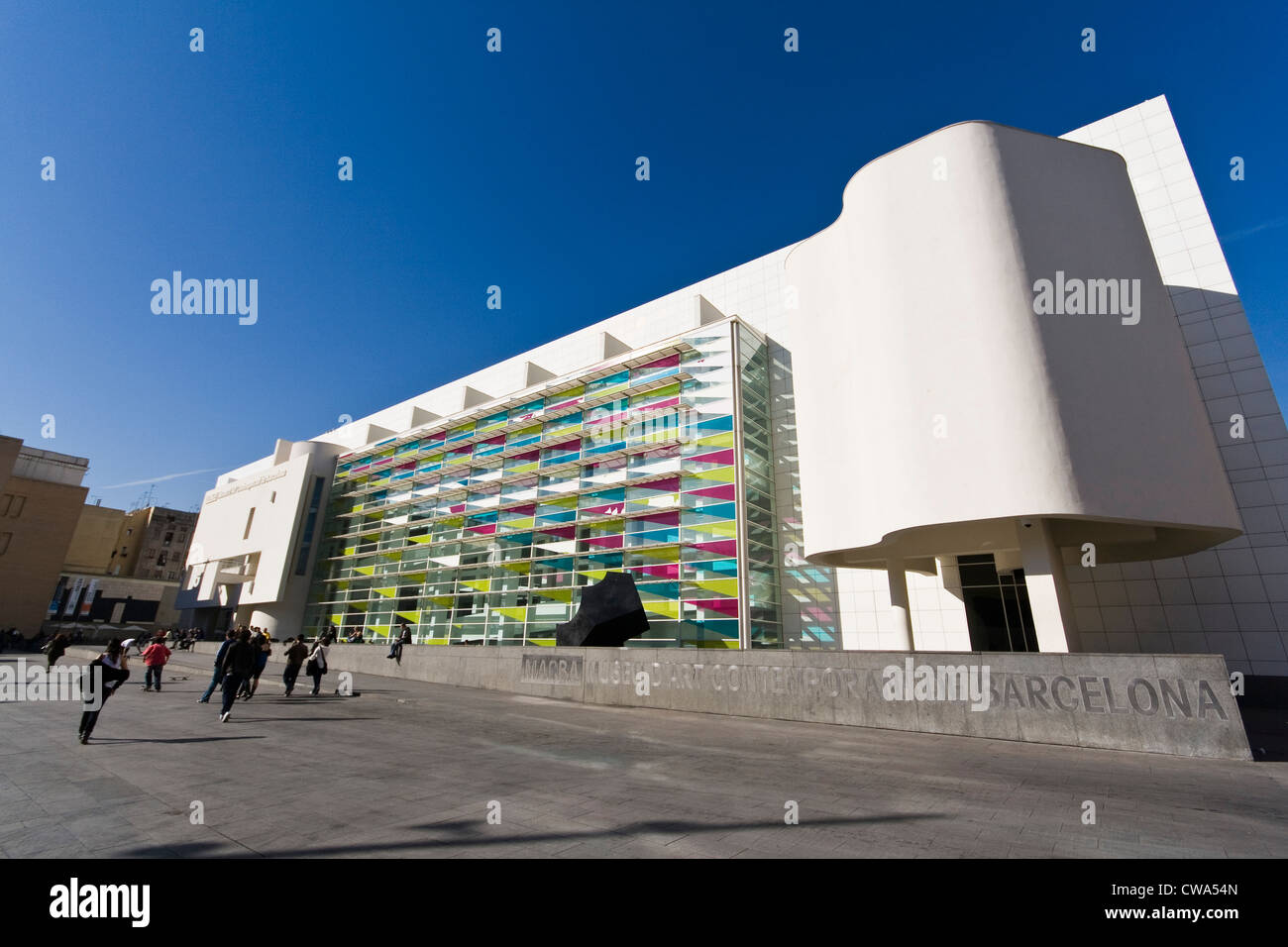 Museum of Modern Art, Barcelona MACBA Stock Photo - Alamy