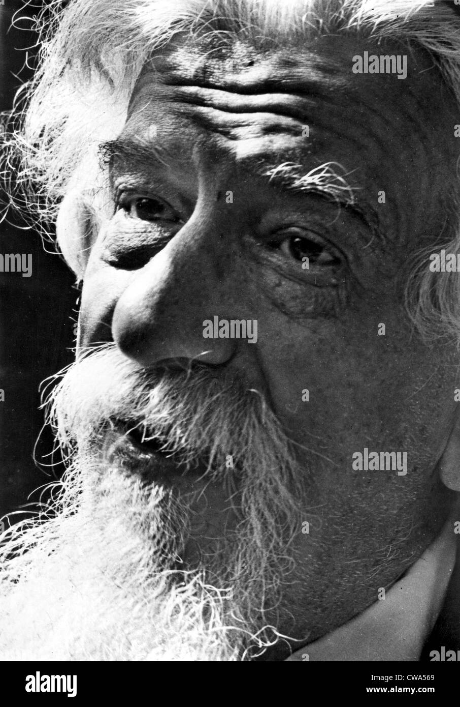 Abraham Joshua Heschel, philosopher and author, in a portrait from the ...