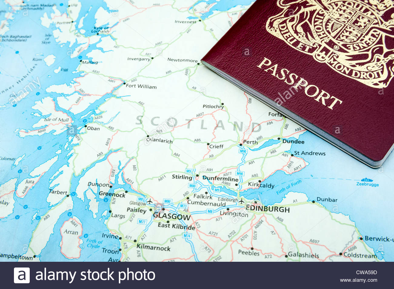Scotland Passport Stock Photos & Scotland Passport Stock Images - Alamy