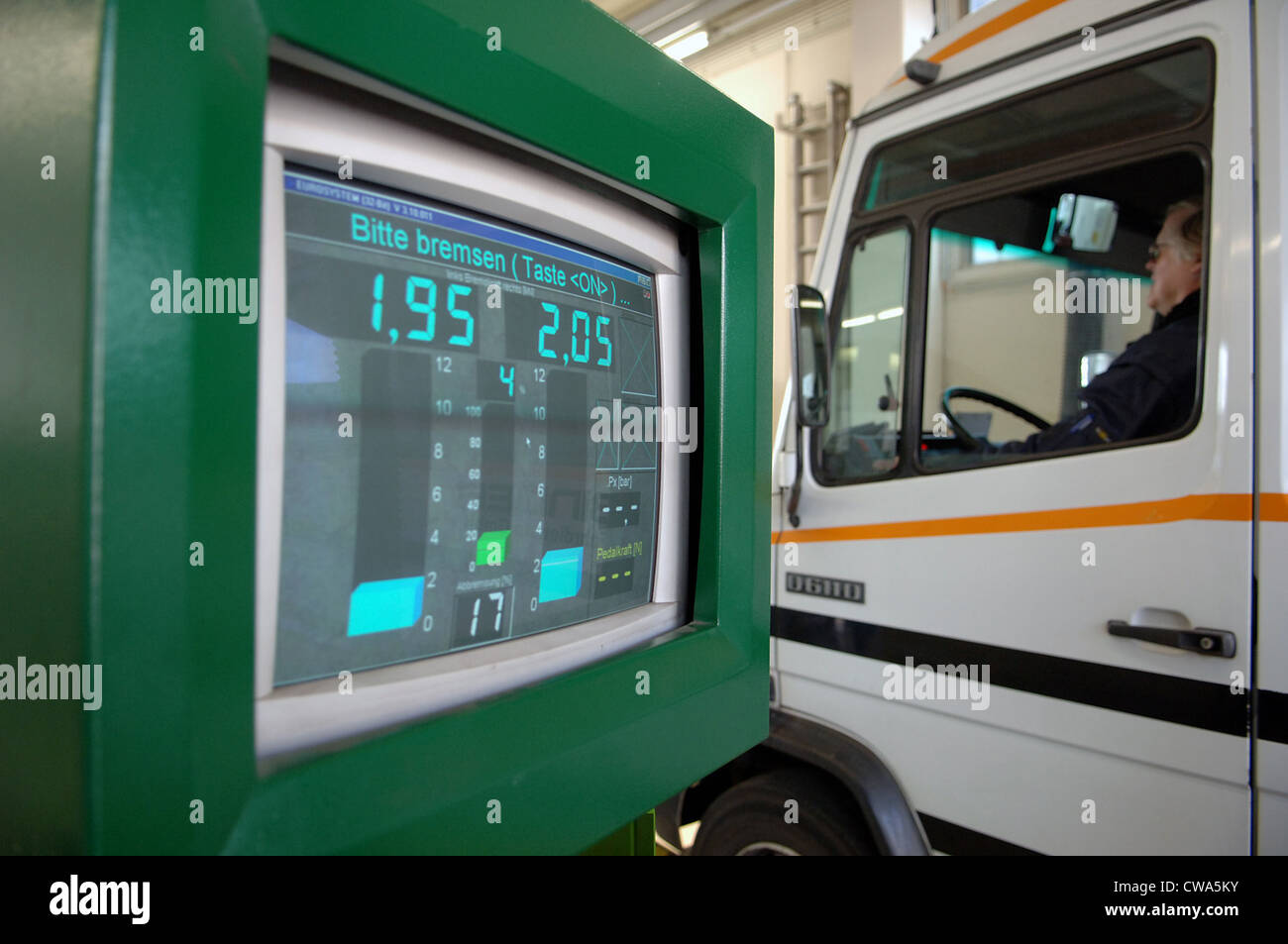 MOT Testing, Berlin Stock Photo - Alamy