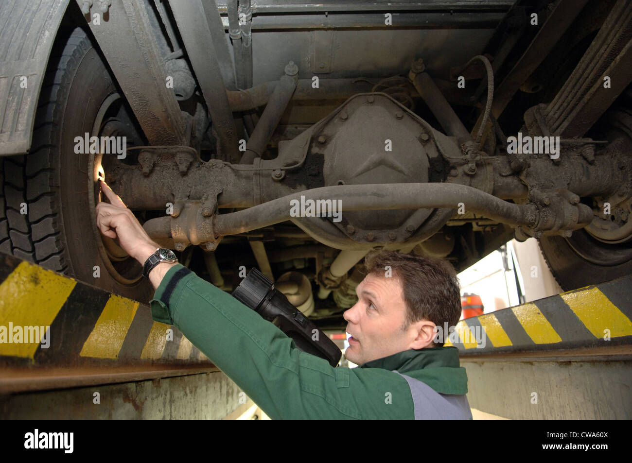 MOT Testing, Berlin Stock Photo - Alamy