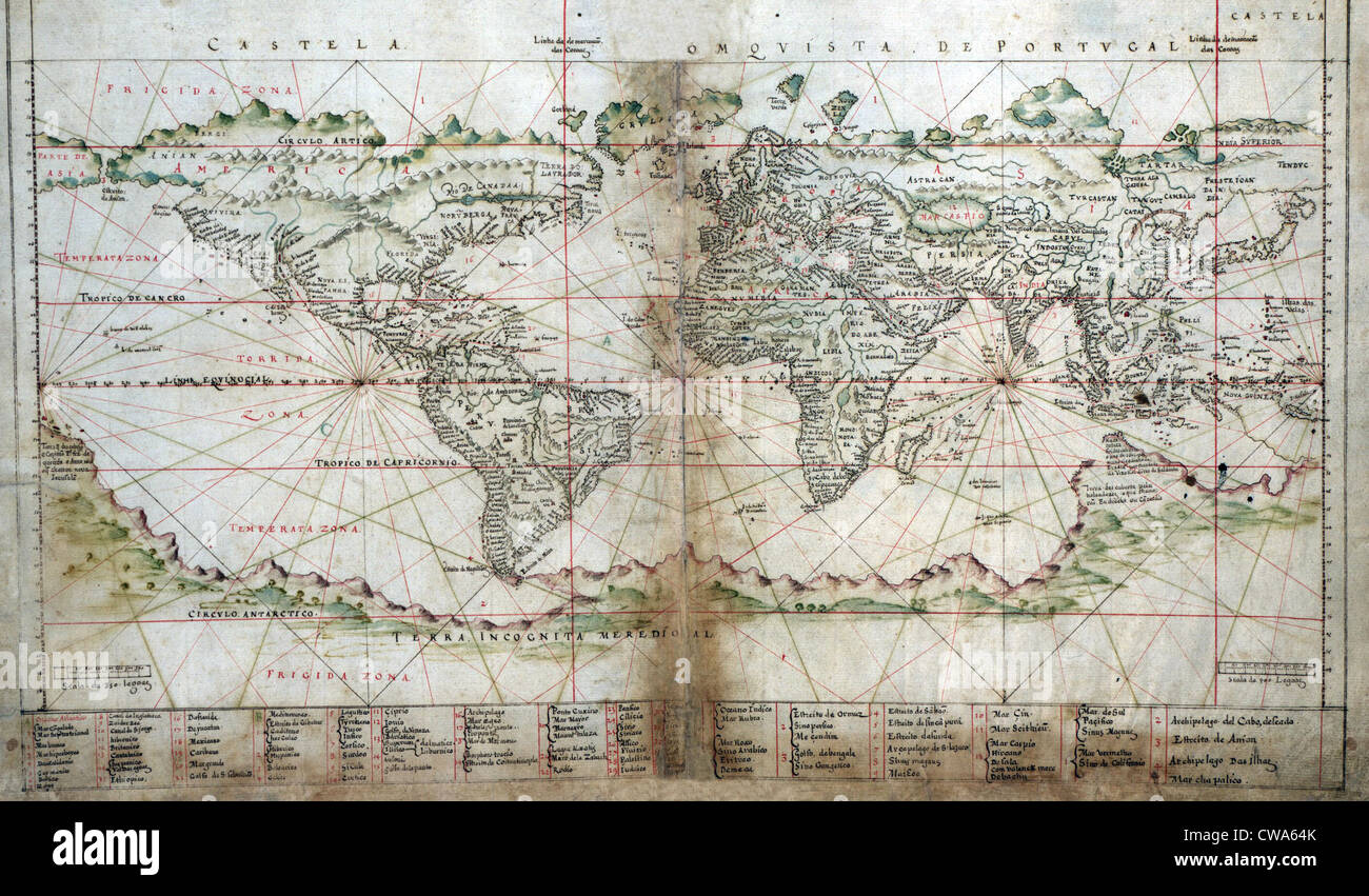 1630 Portuguese Map Of The World Southern Continents Australia And 1630-portuguese-map-of-the-world-southern-continents-australia-and