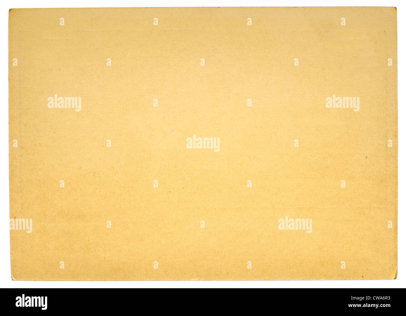 Old paper sheet isolated on white background Stock Photo - Alamy