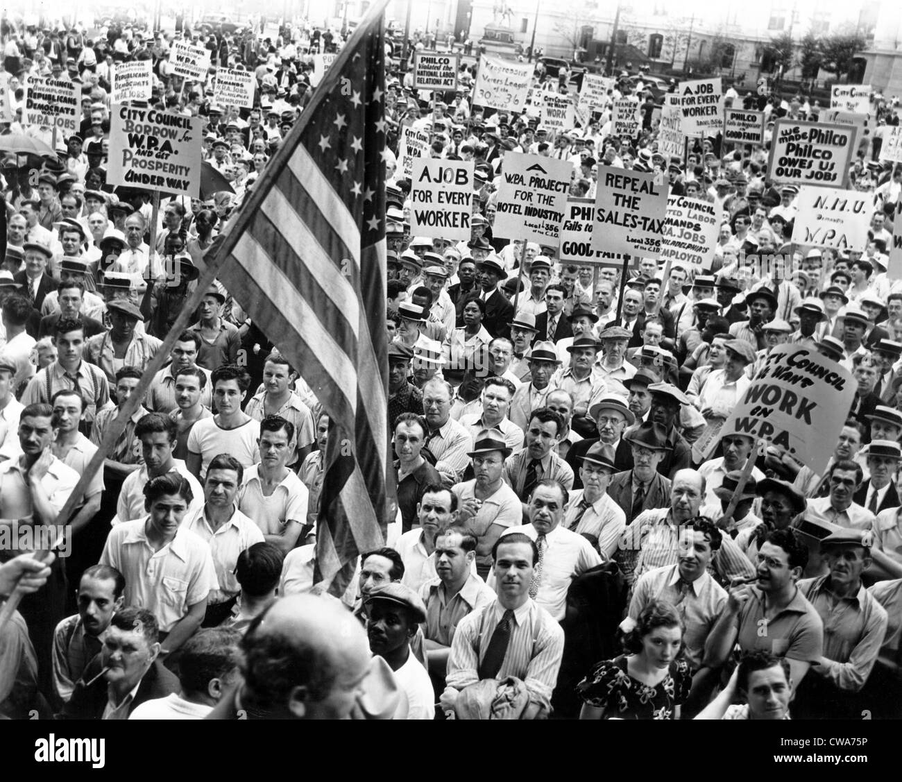 The american depression 1930s hi-res stock photography and images - Alamy