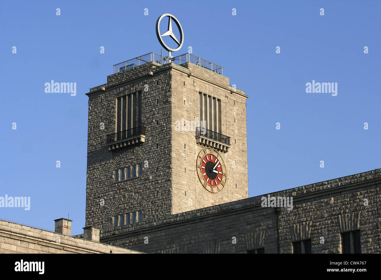 Stuttgart Hauptbahnhof station tower Stock Photo - Alamy