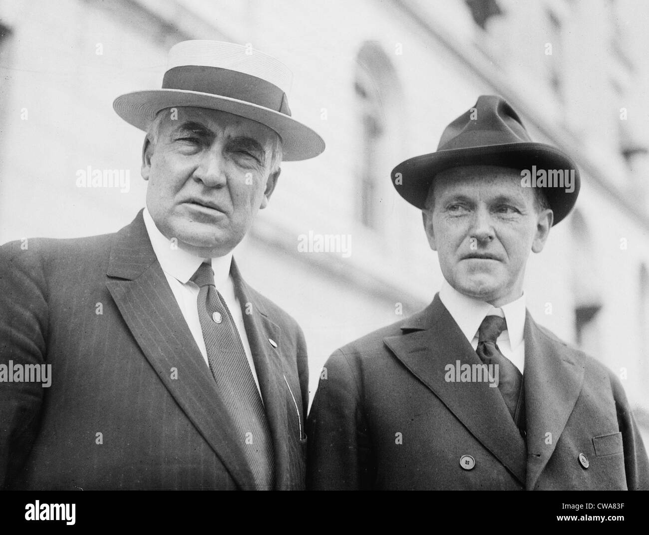 President Warren Harding (1865-1923 Stock Photo - Alamy