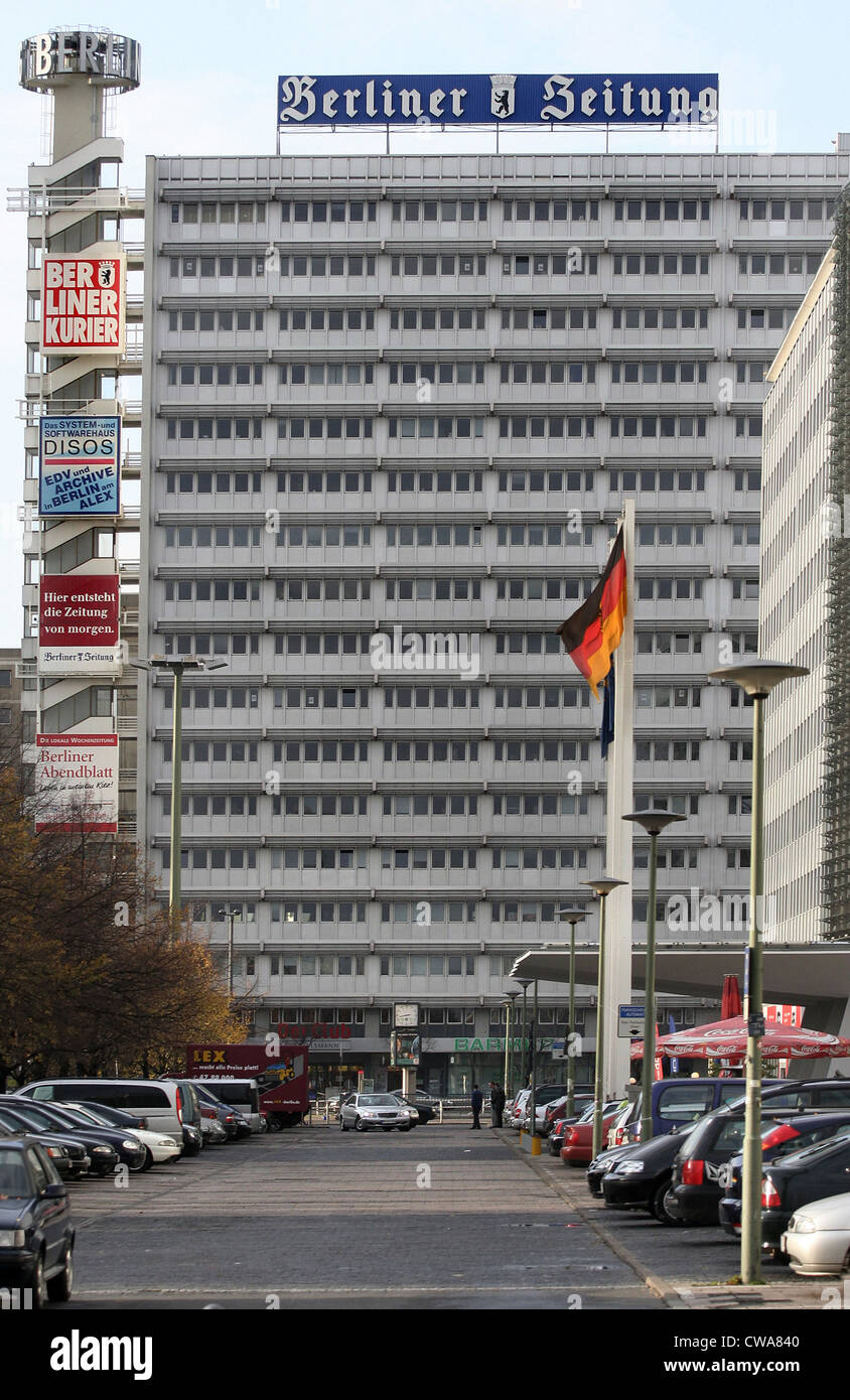 Buildings of Berliner Verlag Stock Photo - Alamy