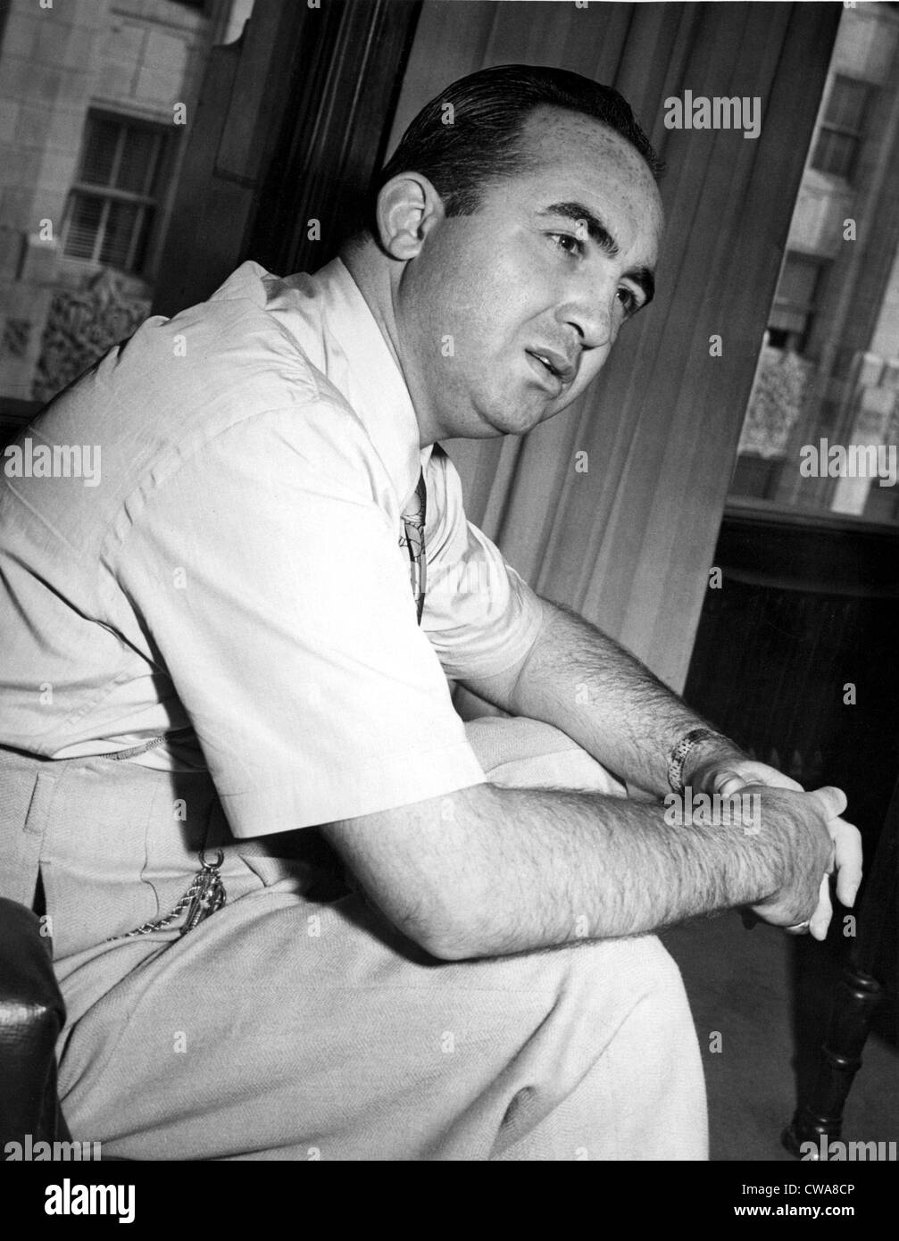 MICKEY COHEN, gangster and ex-featherweight boxer in 1949.. Courtesy ...