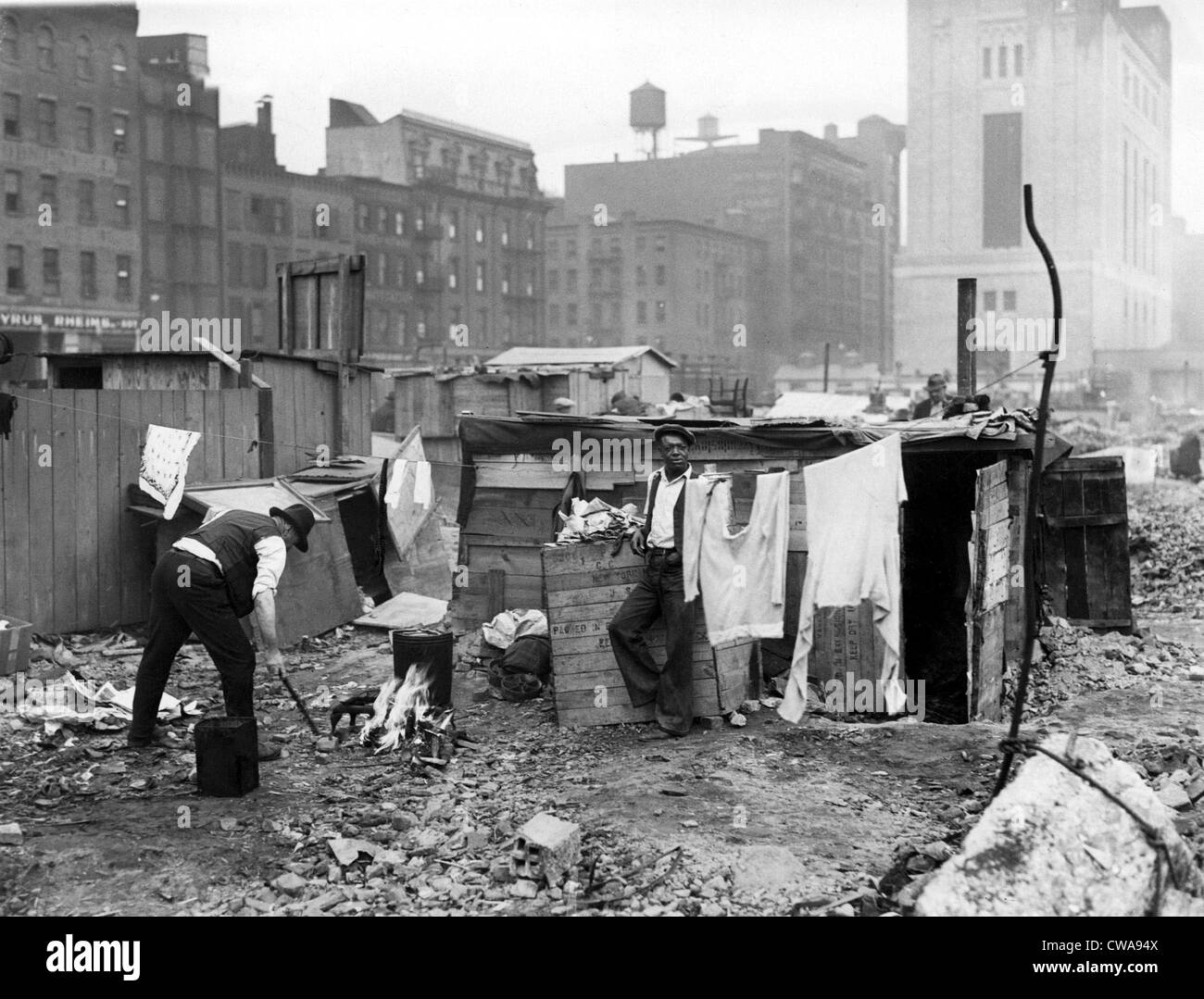 The Great Depression Shanty Towns