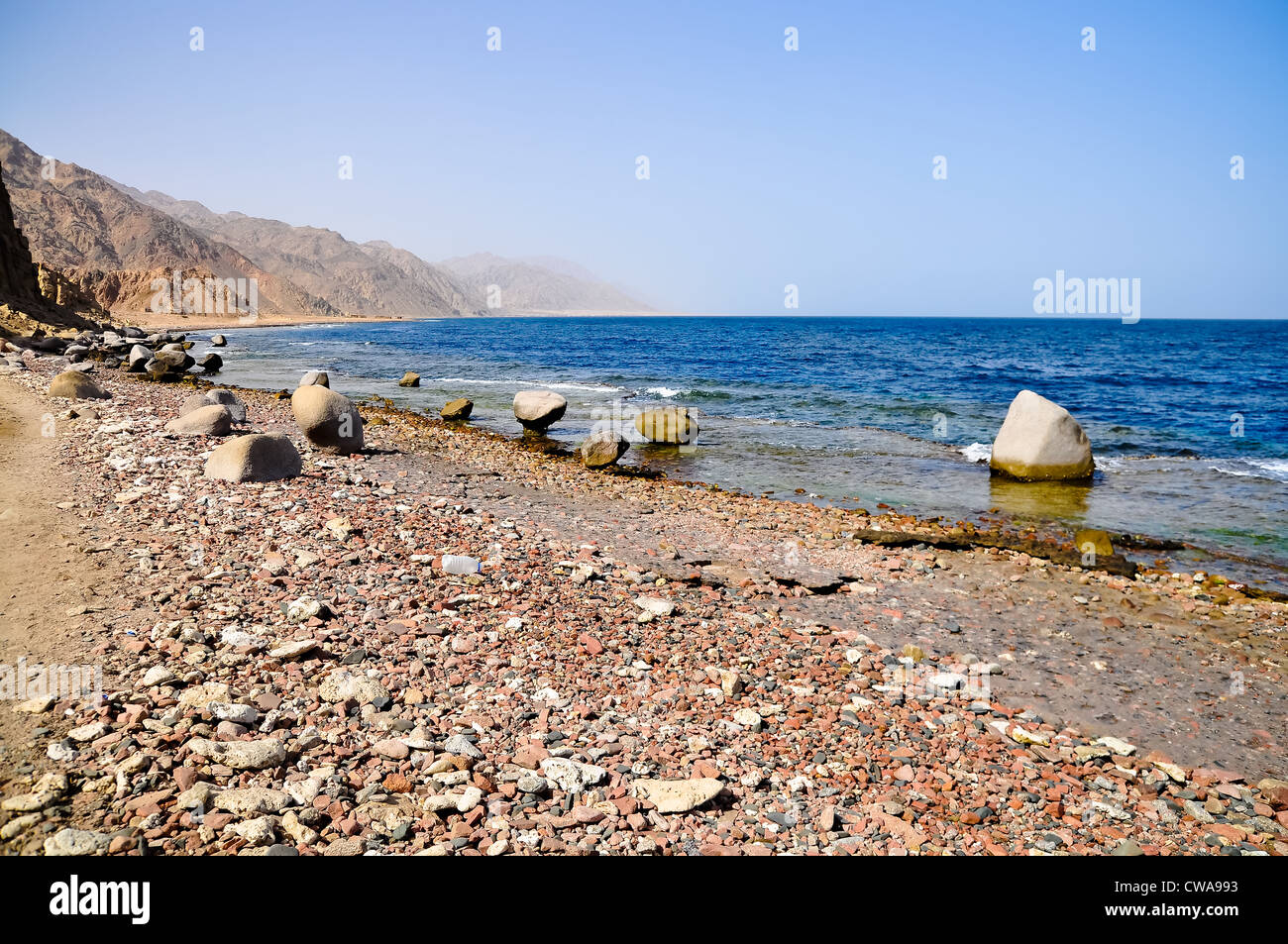 Rocks sunlight on coast hi-res stock photography and images - Alamy