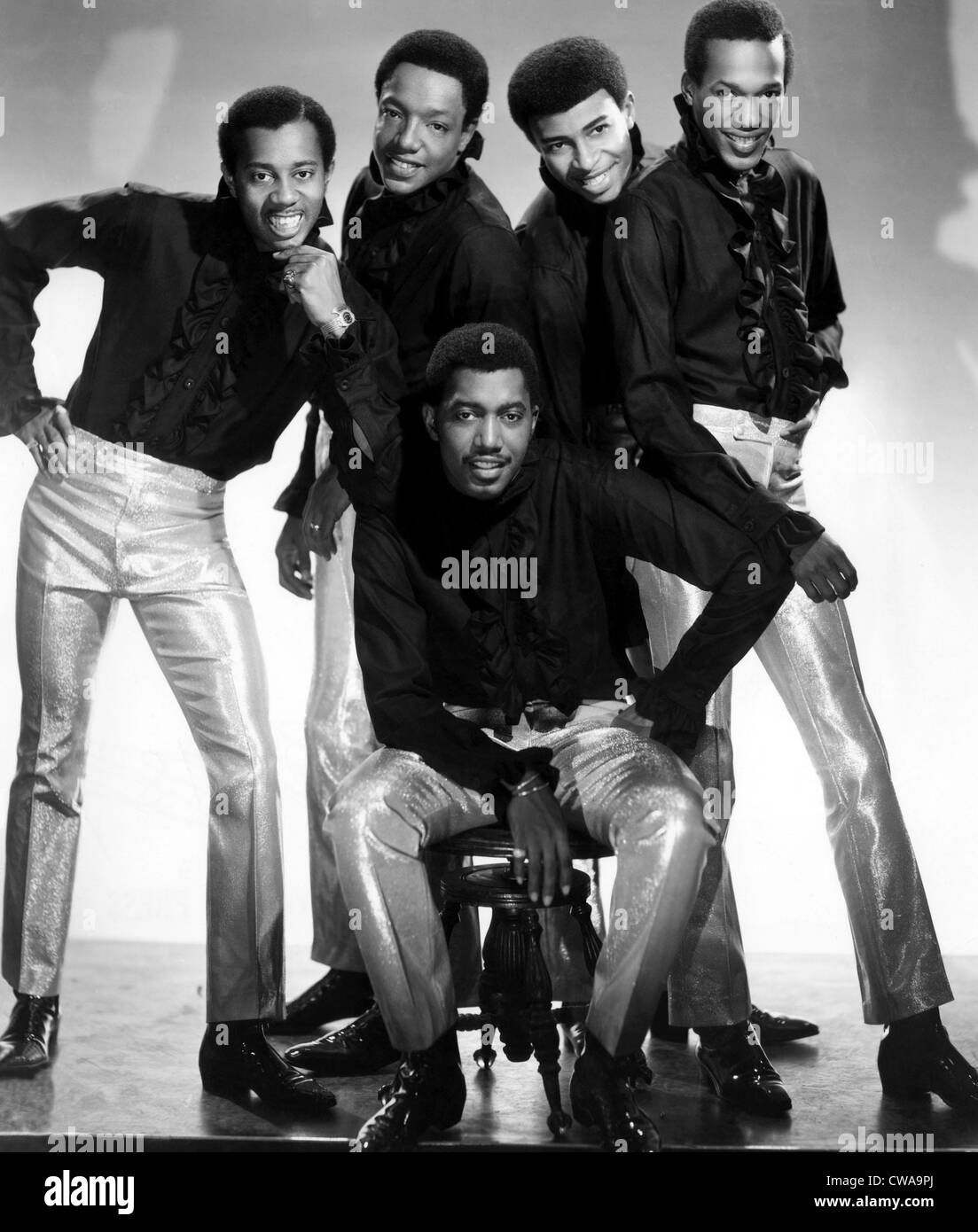 American motown group The Temptations, 1967.. Courtesy: CSU Archives ...