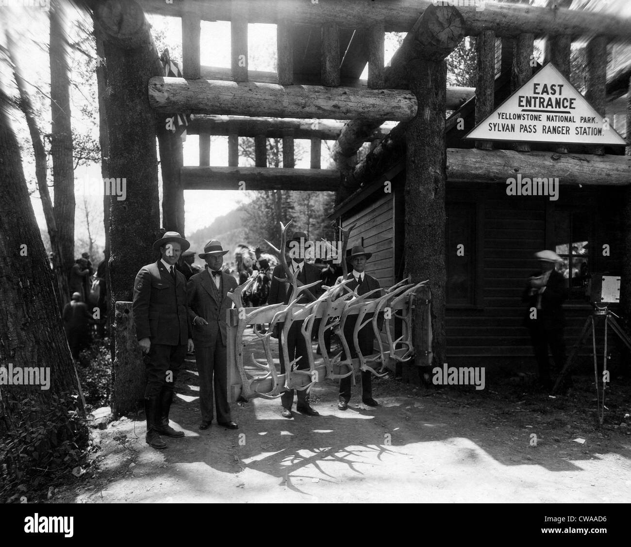 Notables show up to celebrate the opening of Yellowstone National Park ...