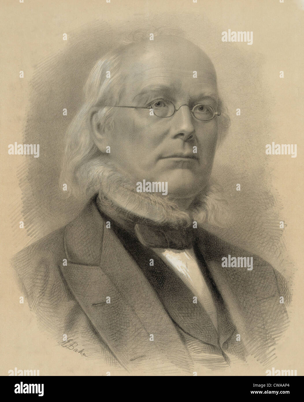 Horace greeley portrait hi-res stock photography and images - Alamy