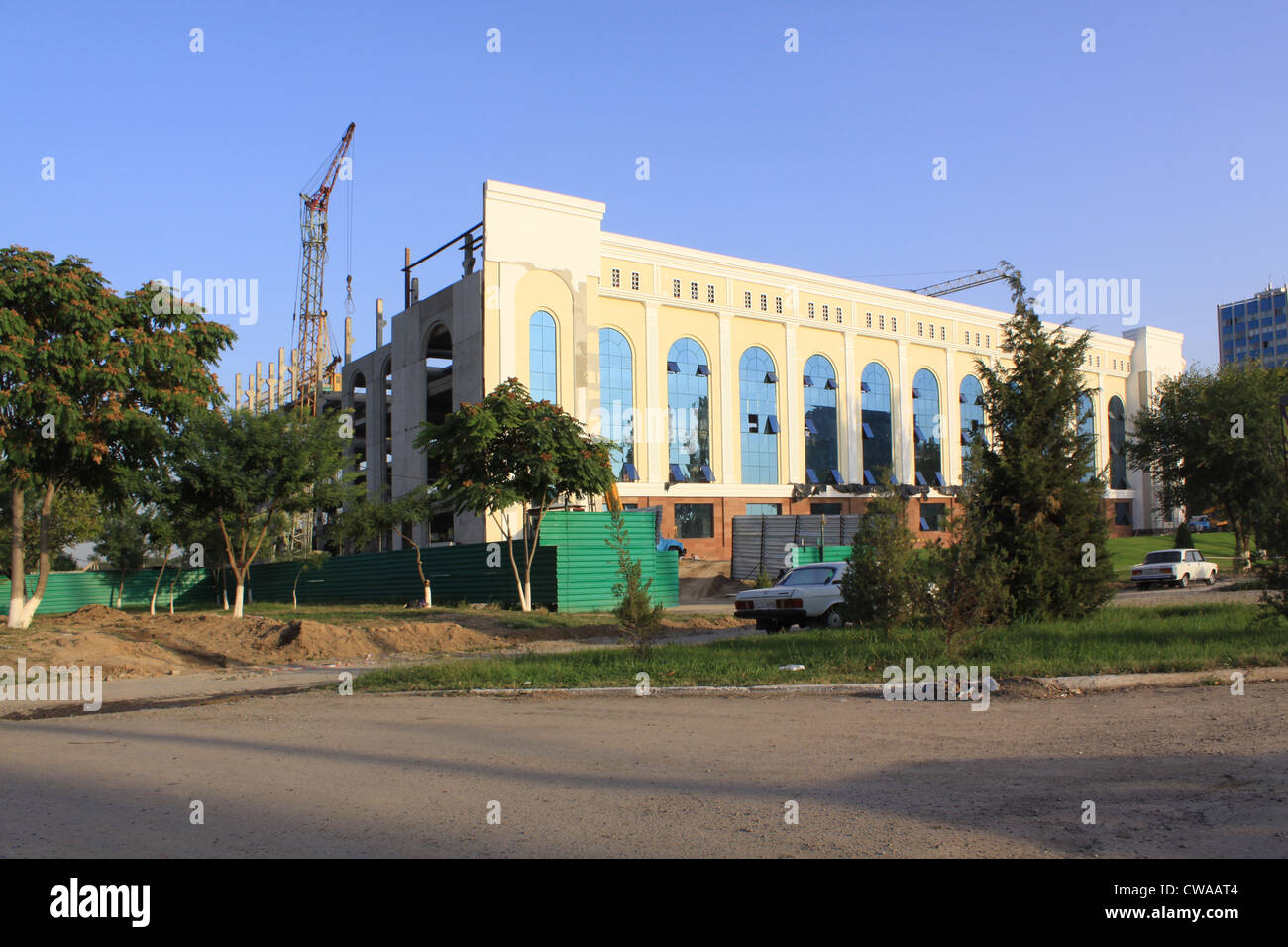 Uzbekistan. Tashkent. Modern building Stock Photo - Alamy