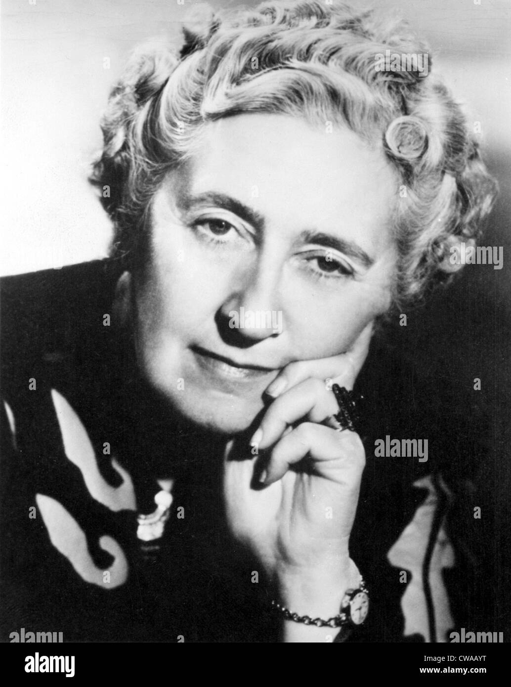 Agatha christie portrait hi-res stock photography and images - Alamy