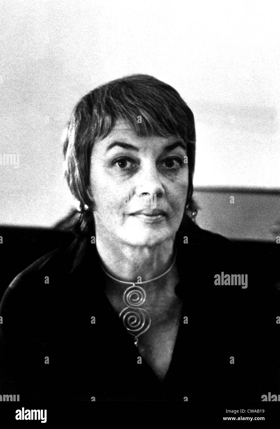 ALICE ADAMS around the publication of FAMILIES AND SURVIVORS, 1976 ...