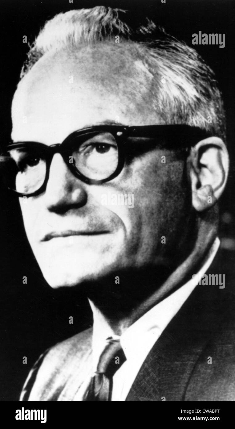 Barry Goldwater, Senator, Arizona, c. 1977.. Courtesy: CSU Archives ...