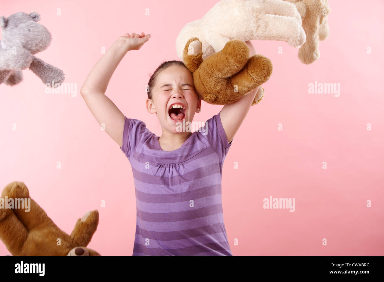 Children throwing tantrum hi-res stock photography and images - Alamy