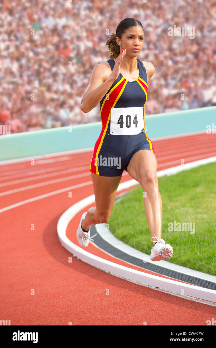 Female olympic games spectator hi-res stock photography and images - Alamy