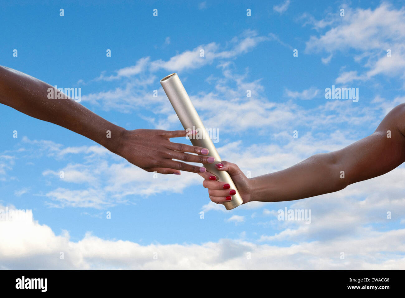 Relay Baton High Resolution Stock Photography and Images - Alamy