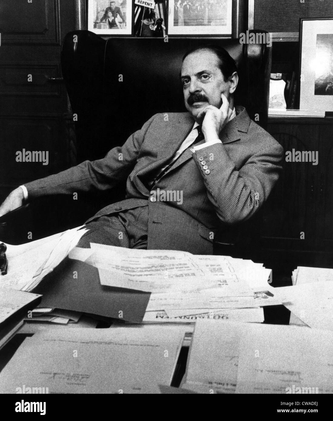 Tony Award winning theater producer David Merrick, (1911-2000), 1968 ...