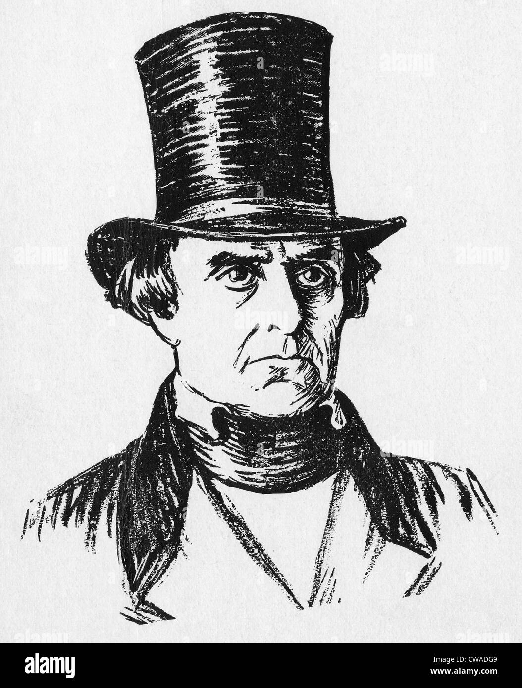 Daniel Webster, (1782-1852), U.S. Secretary of State and Whig leader ...