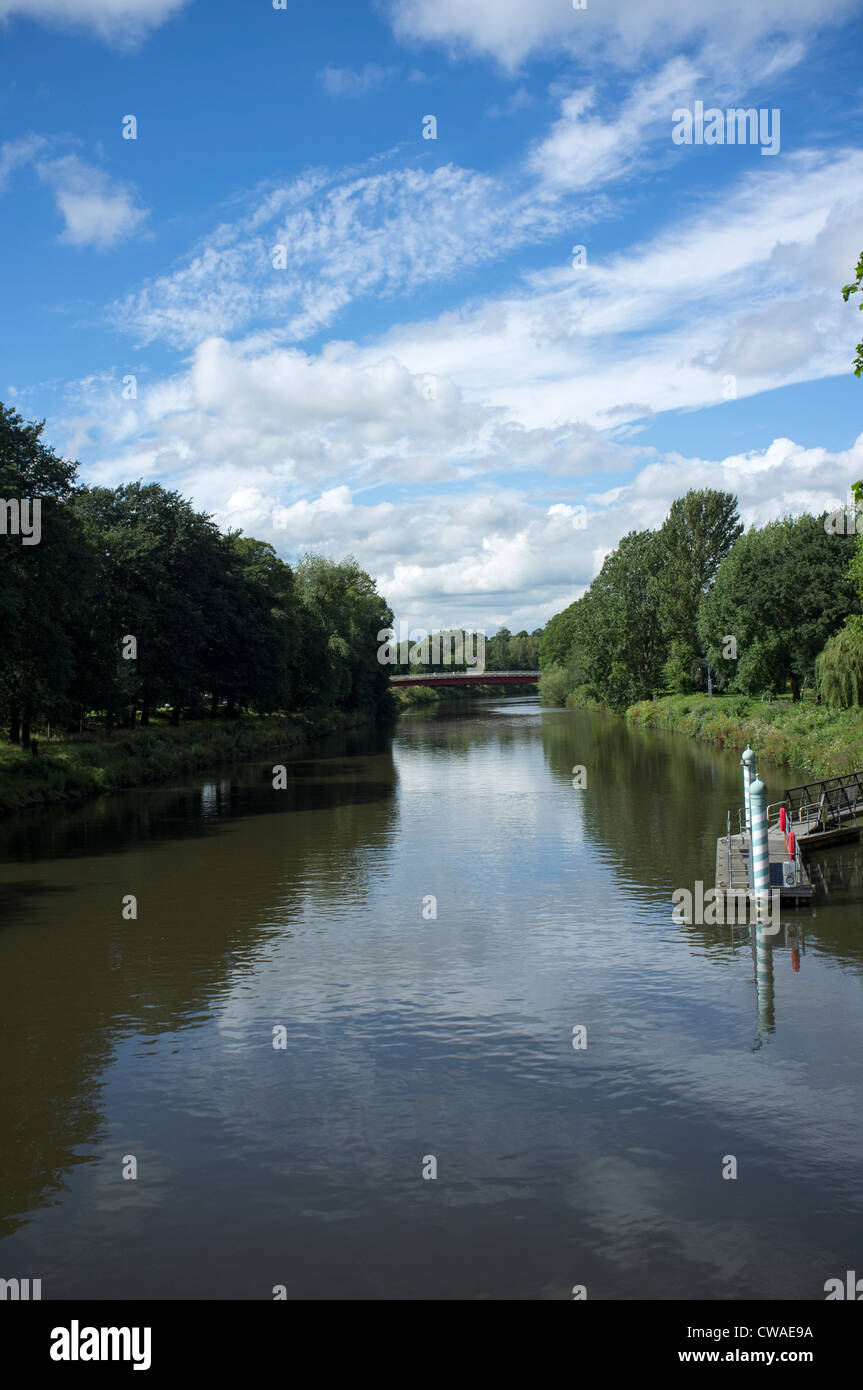 The River Taff Stock Photo - Alamy