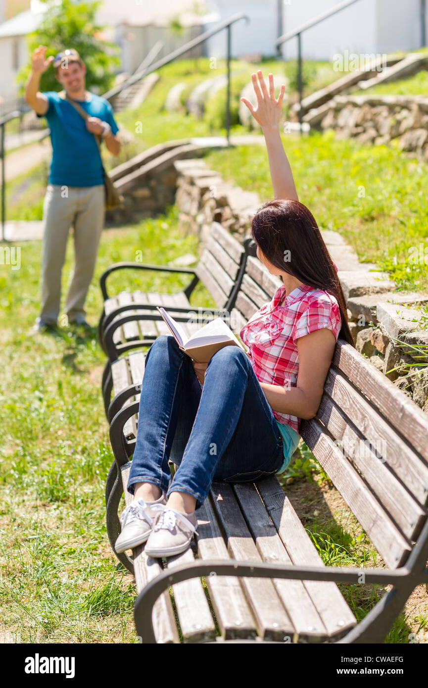 Casual man coming sitting on hi-res stock photography and images - Alamy